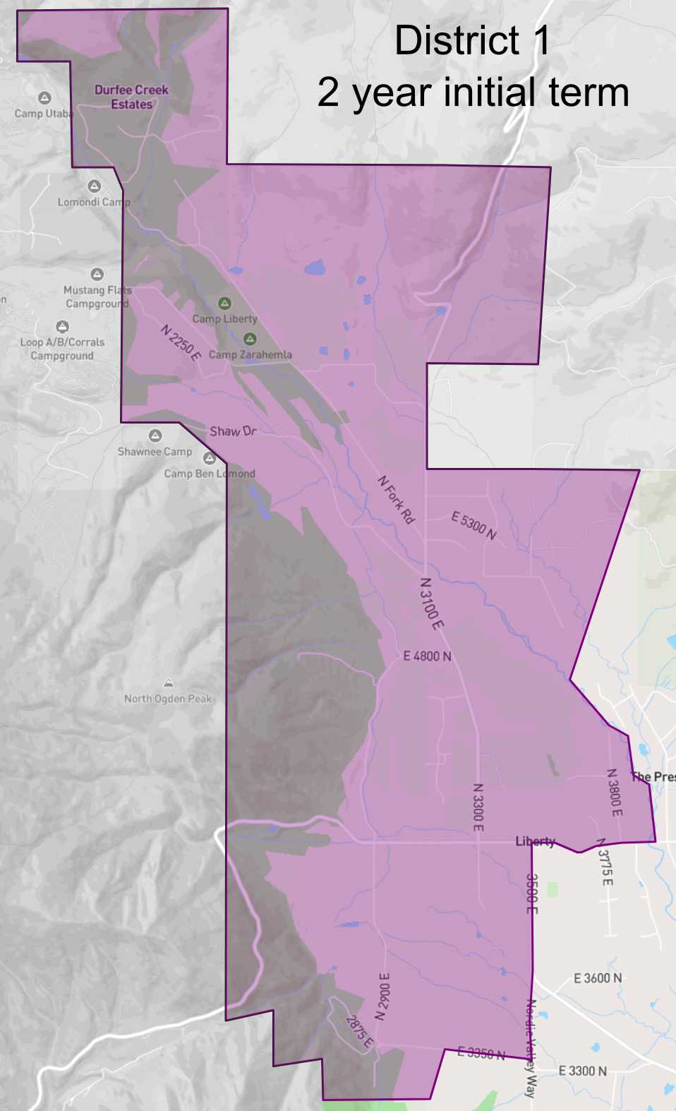 Districts and Terms - Ogden Valley Incorporated